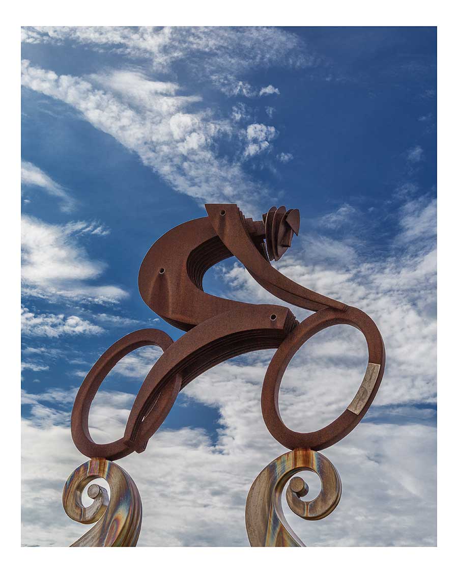 seldom seen: Awesome Bike Sculpture