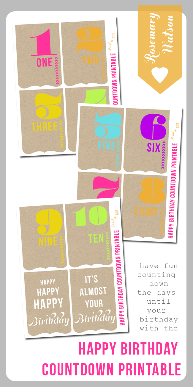 Rosemary Watson Creative: Have A Happier Birthday With The Happy ...