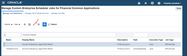 Oracle Mania: Creation of custom schedule process in Fusion application