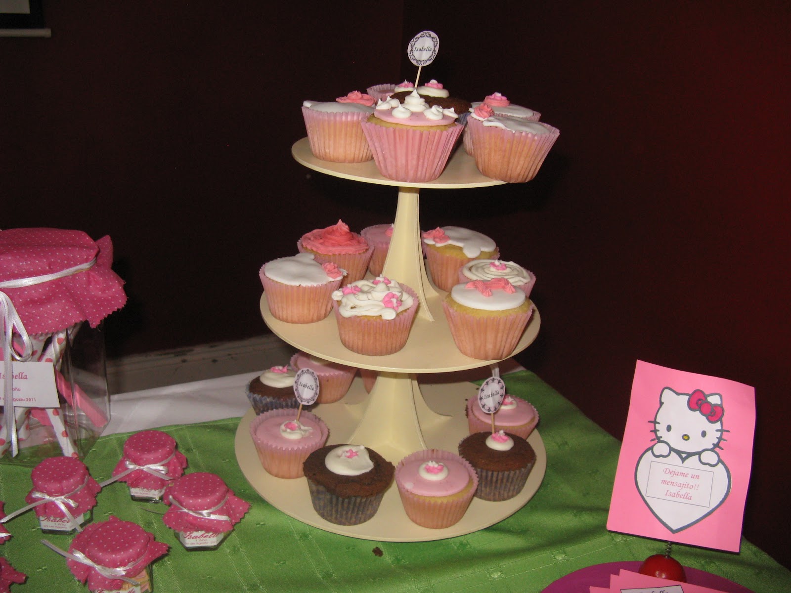 Botón Tolón: Bautismo y primer añito Kitty