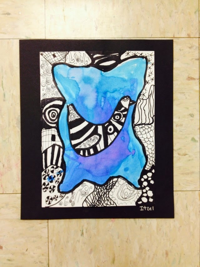 WHAT'S HAPPENING IN THE ART ROOM??: 3rd Grade Zentangles