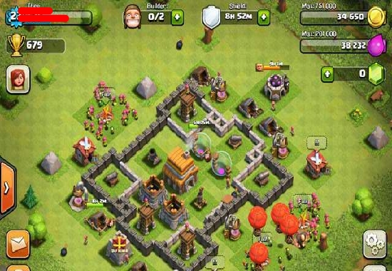 6 Base TH 5 Terkuat Type Hibrid Troopy dan Farming - Base Coc Terkuat ...