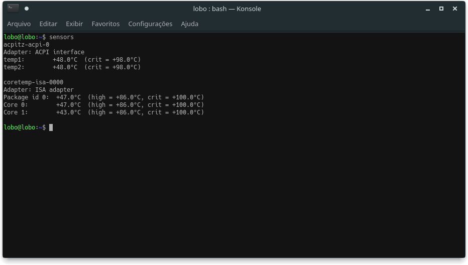 Linux thermal daemon (thermald) no seu GNU/Linux