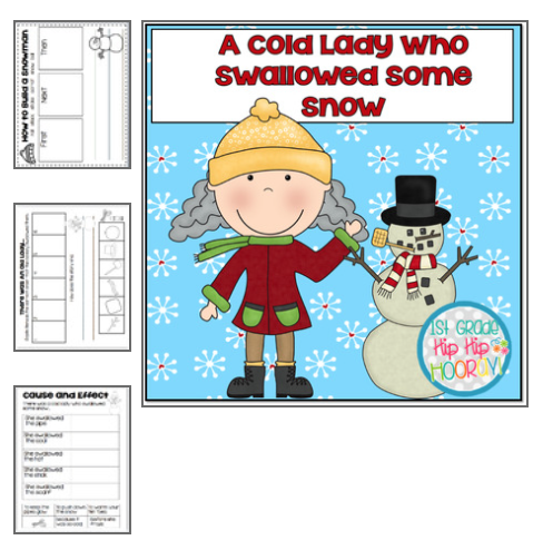1st Grade Hip Hip Hooray!: Cold Lady Who Swallowed some Snow!