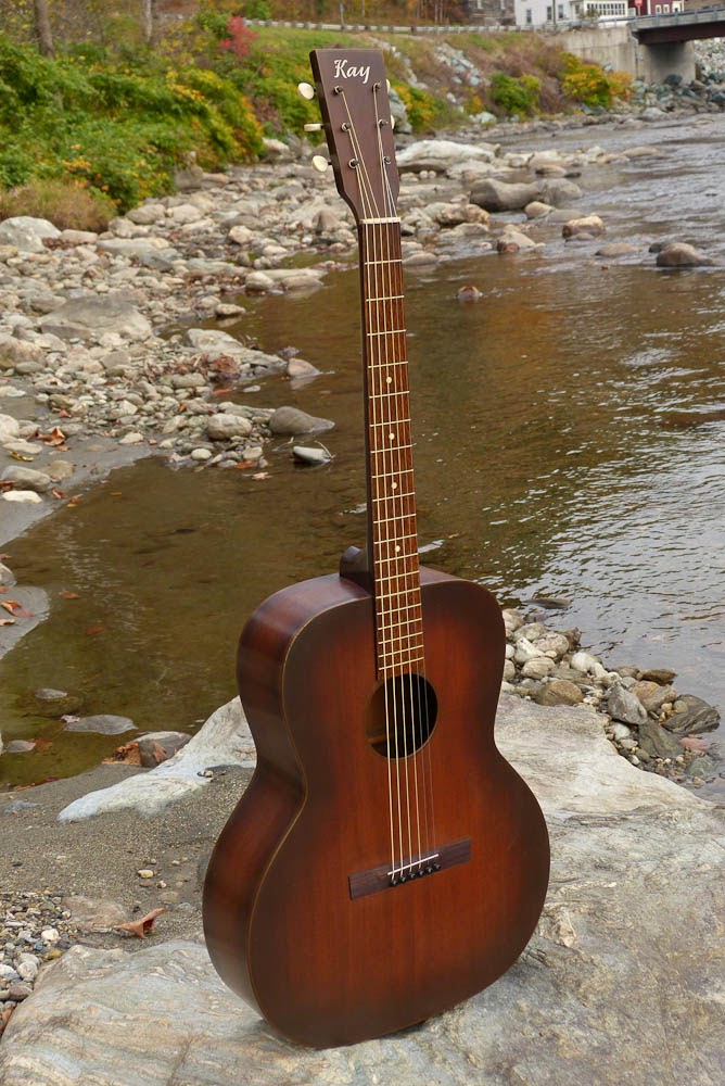 c.1940 Kay 000-size Mahogany Guitar