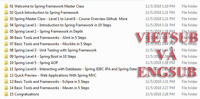 Chia Sẻ Khóa Học Spring Framework Master Class - Beginner to Expert ...