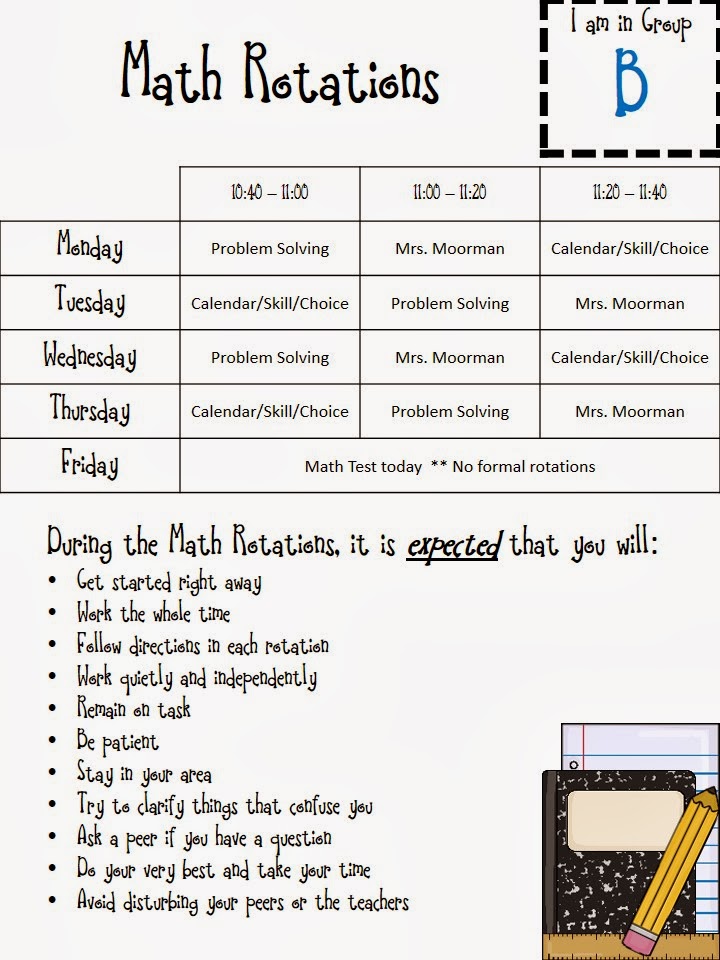 Math Workshop: The Plan | Teaching in Room 6