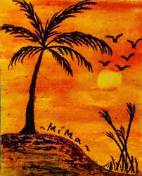 10 CONTOH GAMBAR PEMANDANGAN YG SIMPEL