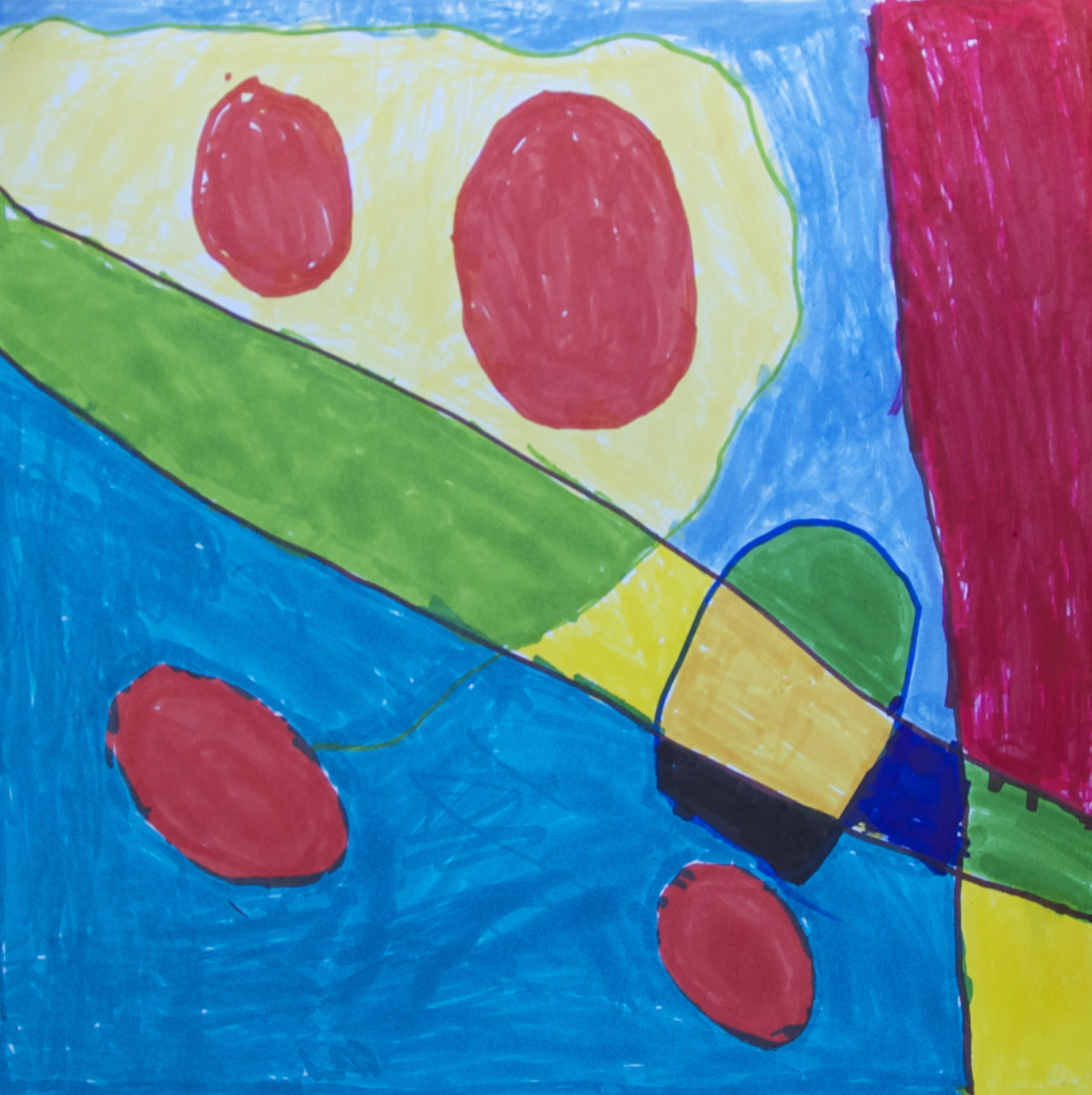 Afternoon Art Classes for Kids: Introduction to Drawing using Abstract Art