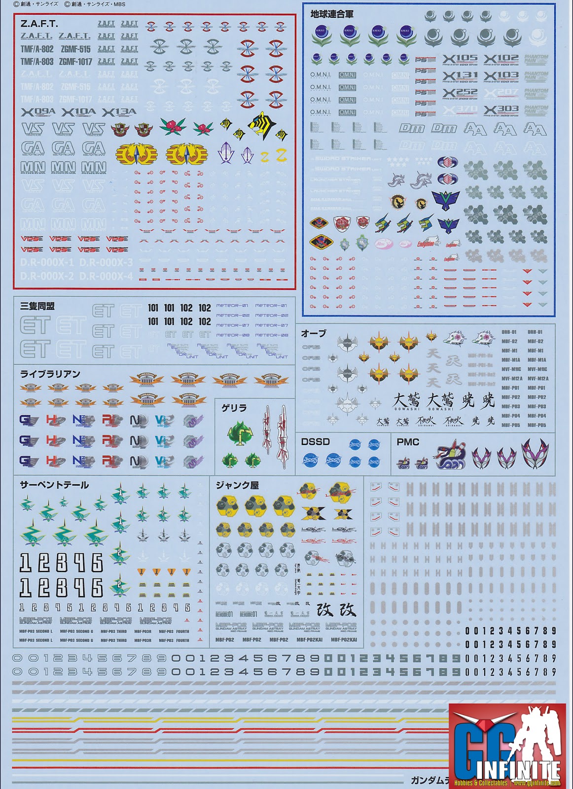 GUNDAM GUY: GG INFINITE NEWLY ARRIVED: P-Bandai Hobby Online Shop ...