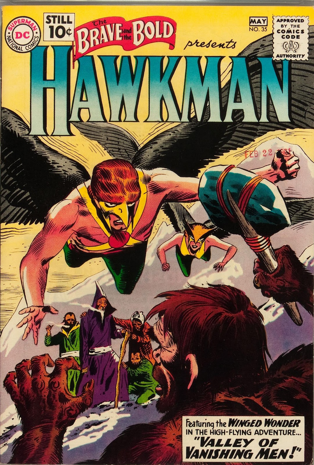 Cap'n's Comics: Hawkman by Joe Kubert
