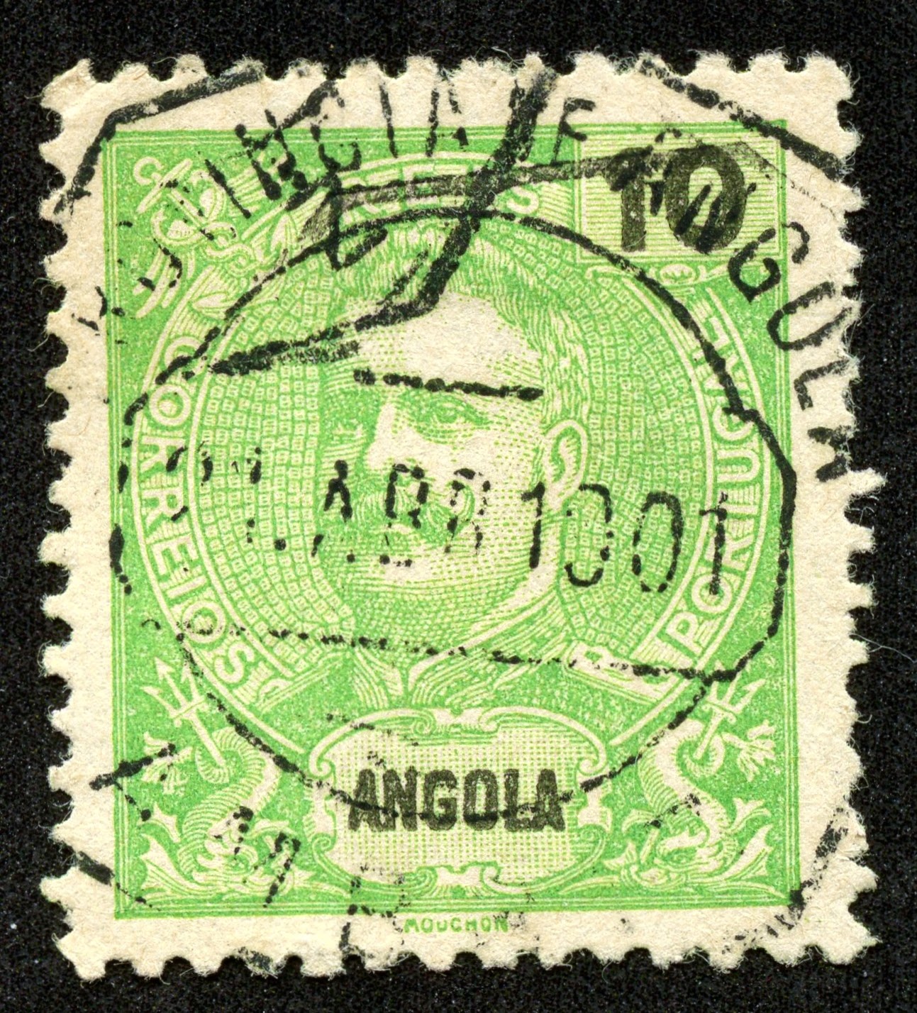 Big Blue 1840-1940: Angola- a closer look at the stamp issues