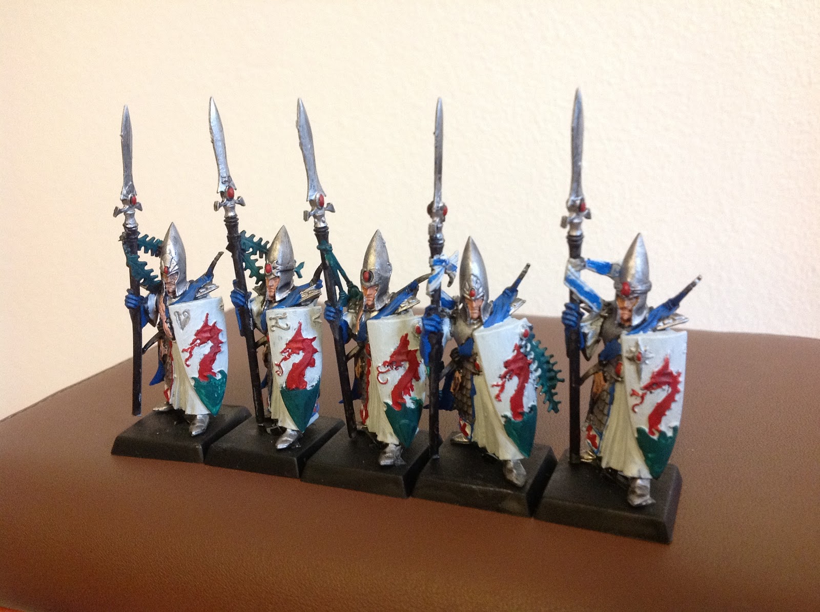 One Man's Armies: High Elf Lothern Sea Guard- First Ever Paint!