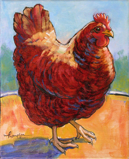 Tracie Thompson, Artist: The Great Chicken Art Mystery