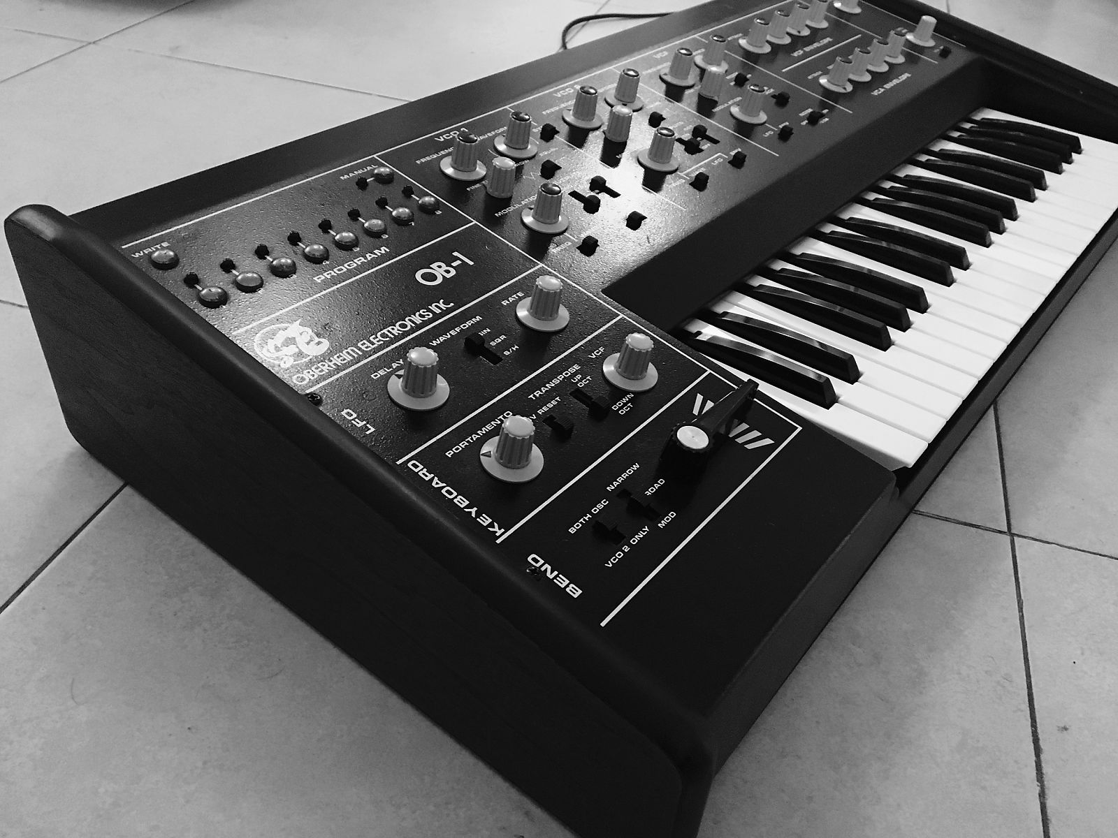 MATRIXSYNTH: Oberheim OB 1 Analogue Synthesiser - Number 59