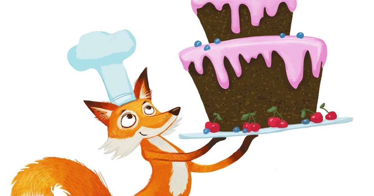 susanszecsi: Favorite Food or Fox and Cake