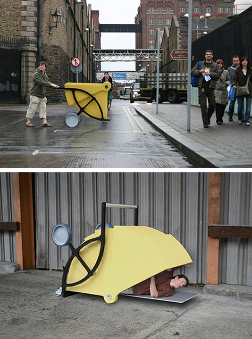 Embarkitecture: Homeless Shelter Design