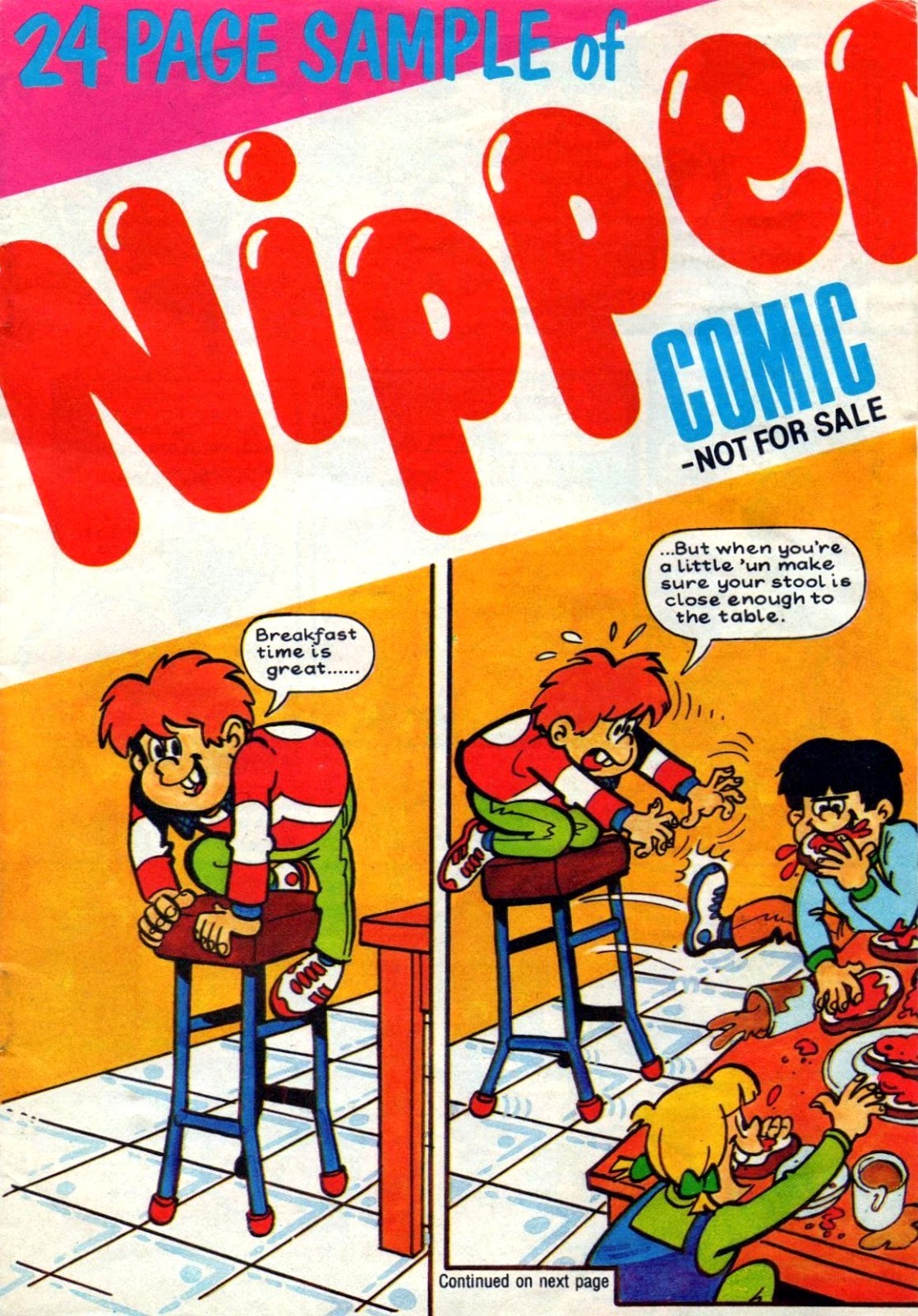 CRIVENS! COMICS & STUFF!: NIPPER SAMPLE COMIC...