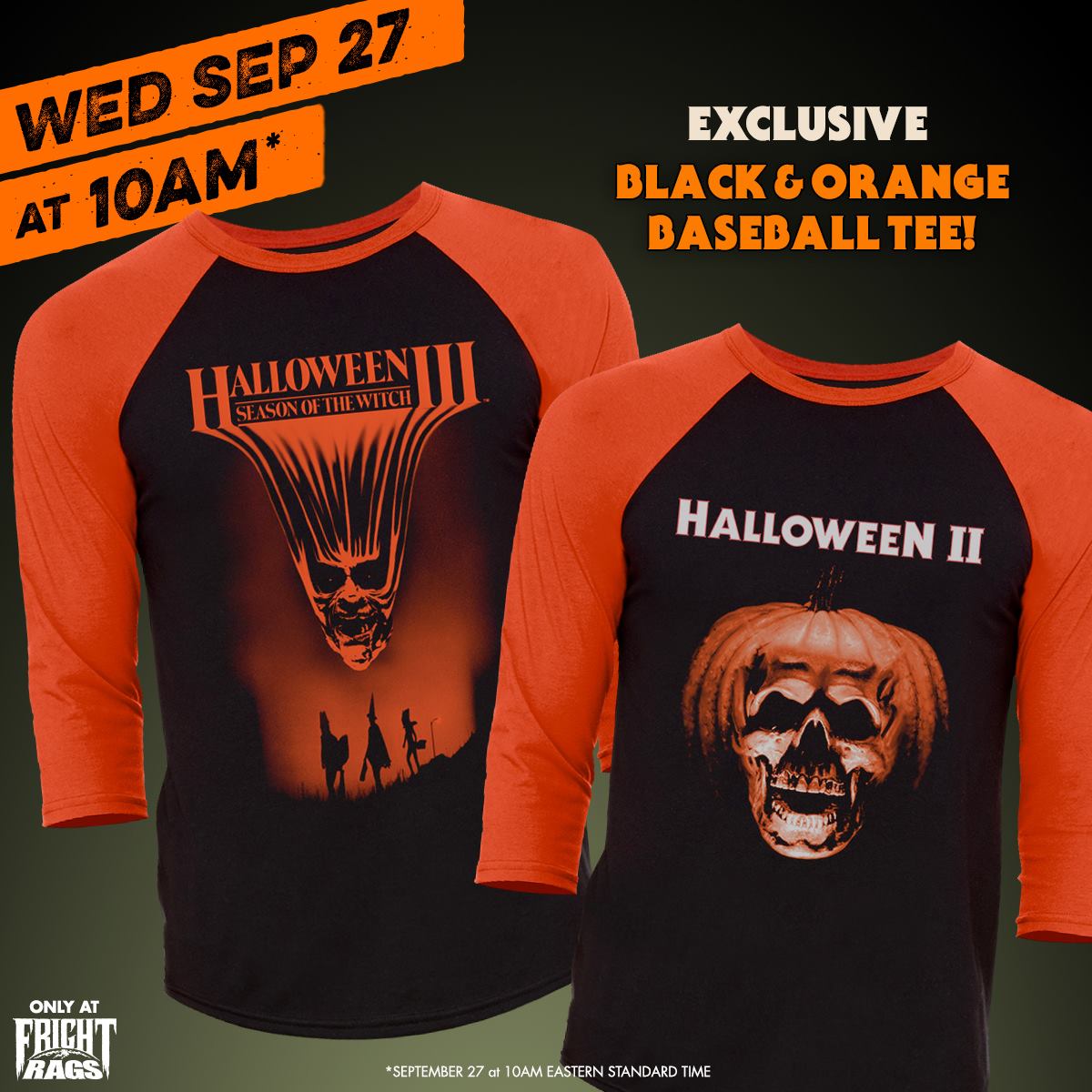 Halloween Movie 2018: Fright Rags HALLOWEEN II (1981) & III (1982) T ...