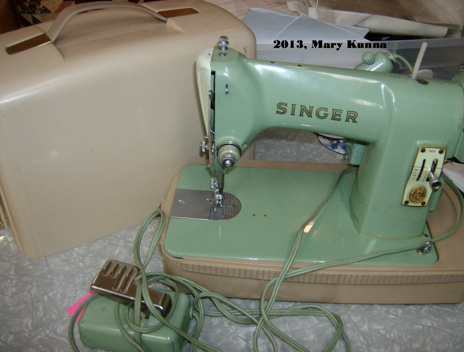 Tosty's Quilting Tidbits: My Machines
