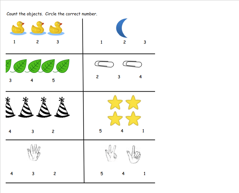Reading Sage: Kindergarten CCSS Math Problem Samples