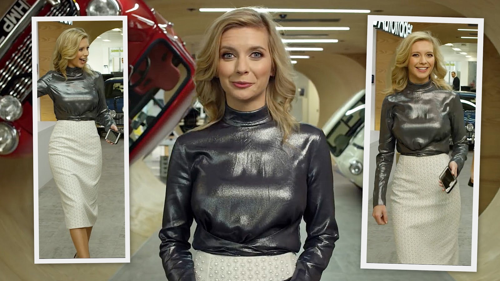 Rachel Riley Wallpapers: Rachel Riley - Sexy in Silver