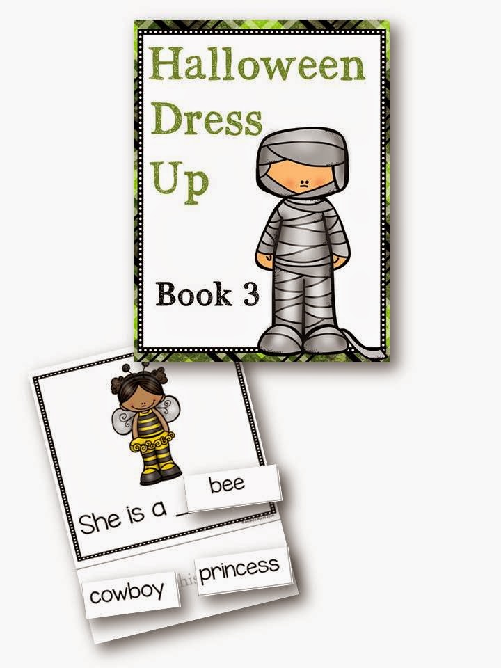 A special kind of class: Update Halloween Dress Up Interactive Books