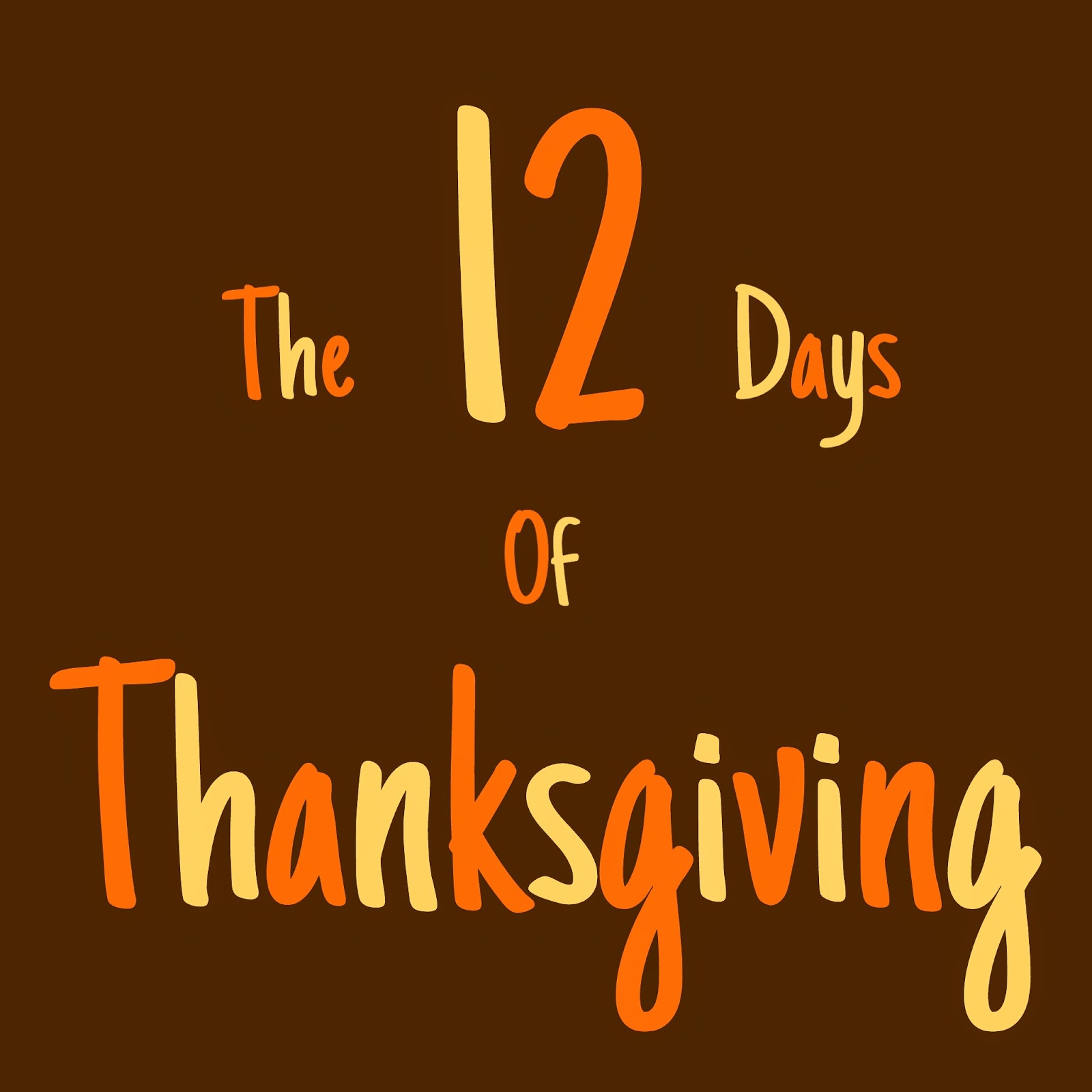 Yarns and Tales: The 12 Days of Thanksgiving