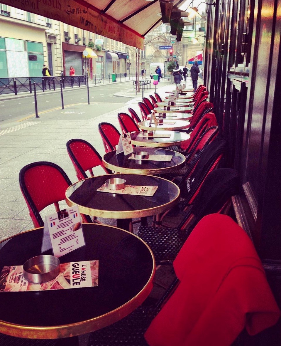Focus On Paris: Chaises rouges