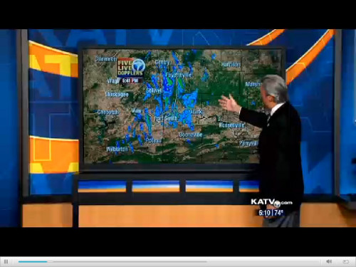 Arkansas TV NEWS: KATV Weather Guessers Get a New Home