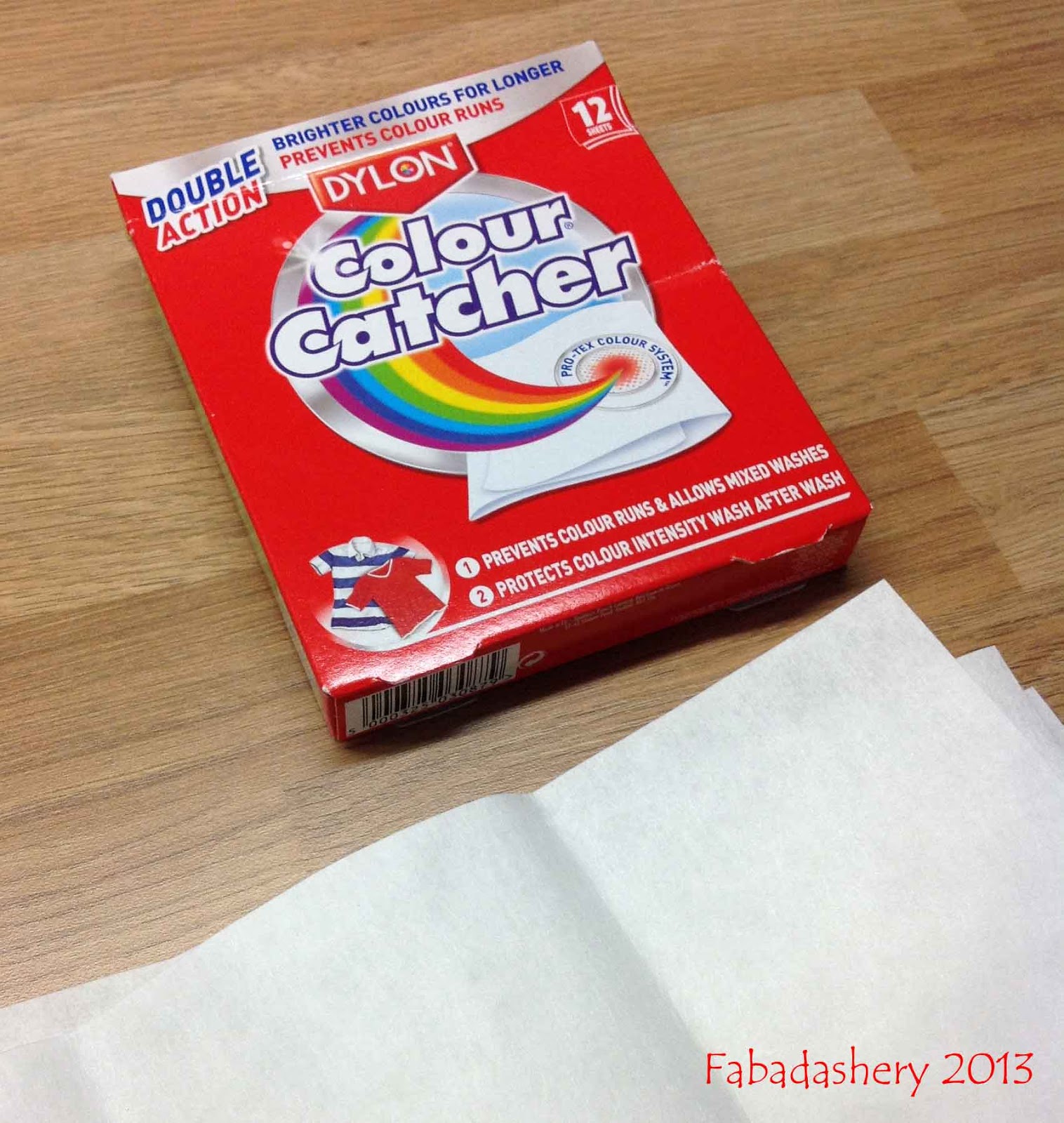 Fabadashery: Washing Quilts - In Praise of the Colour Catcher