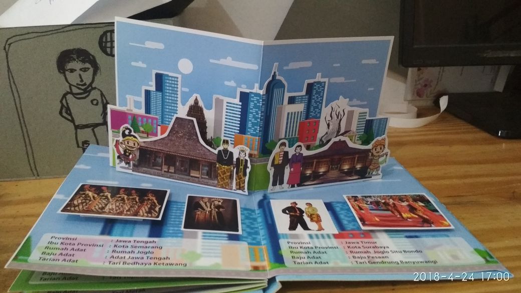 Jasa Pembuatan Pop Up Book Surabaya