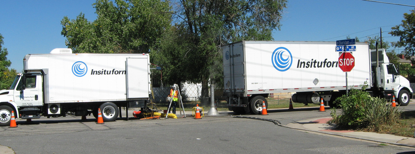 MEC&F Expert Engineers : Truck of Insituform Technologies LLC out of ...
