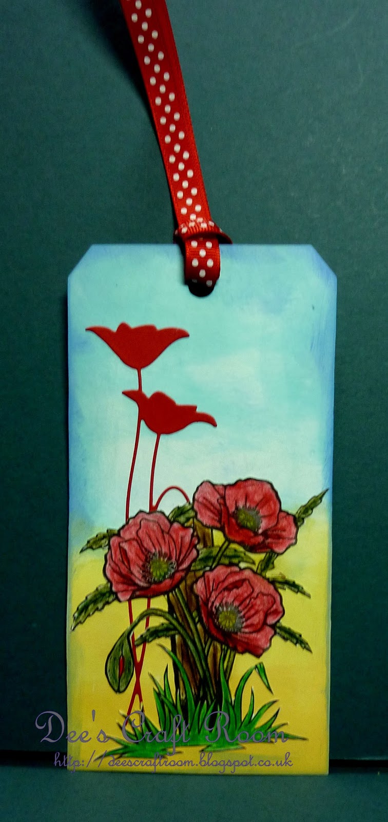 Dee's Craft Room: Poppy Tag
