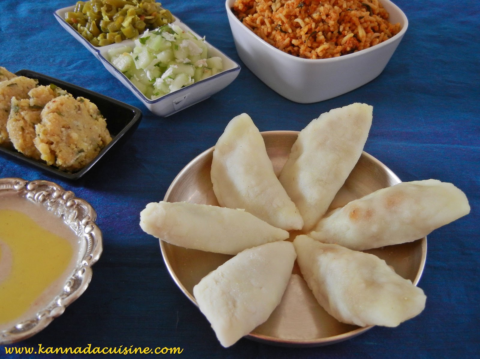 KANNADA CUISINE: Hurana Kadubu/ Sweet Dumplings