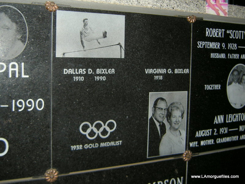 Los Angeles Morgue Files: Olympic Games Gold Medalist Athlete Dallas ...