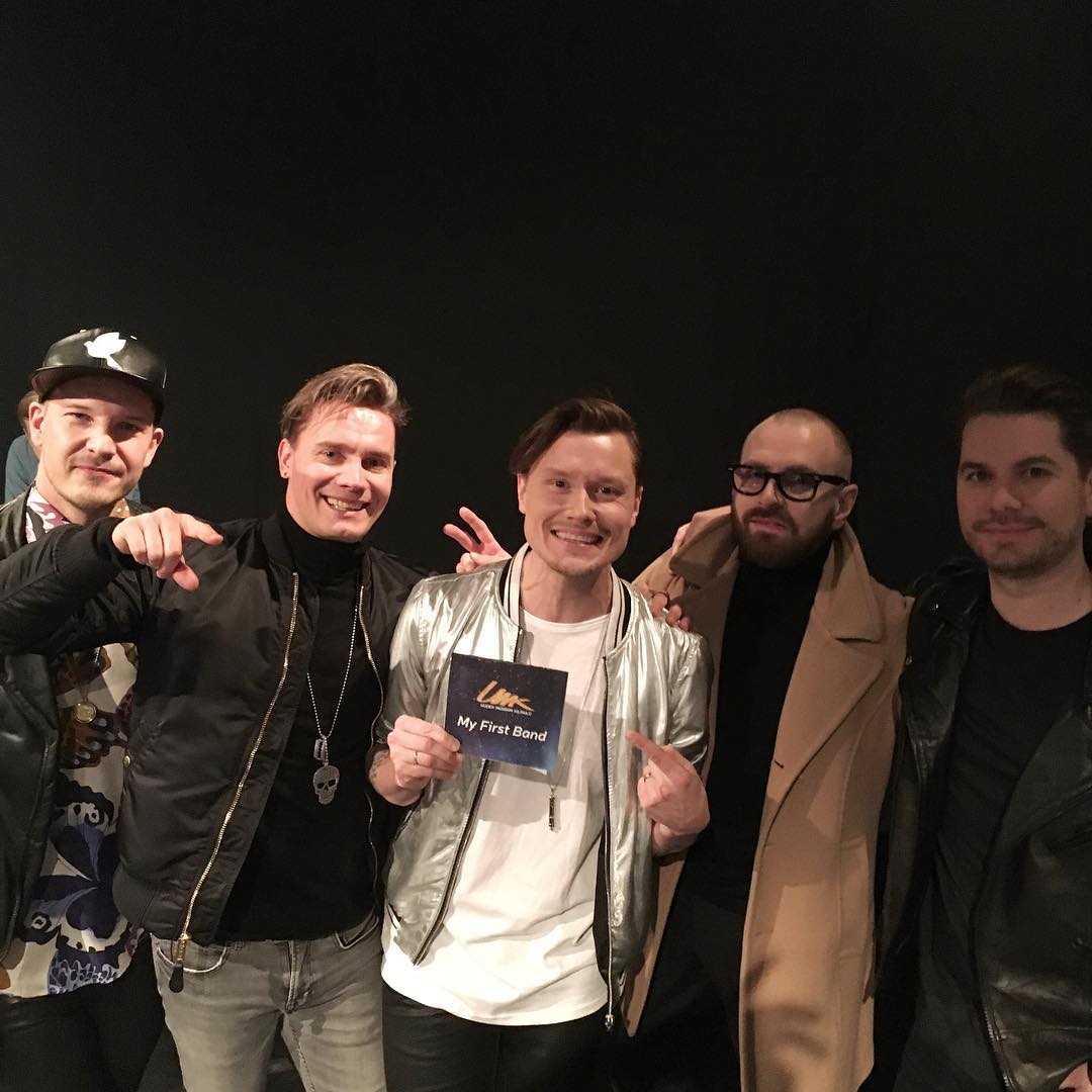 EUROVISION ADDICT: My First Band: Five long time best friends who love ...