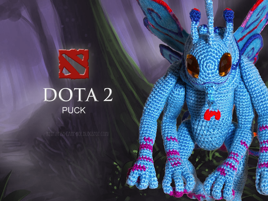 Изящные искусства: Puck - The Fairy dragon (Dota 2)