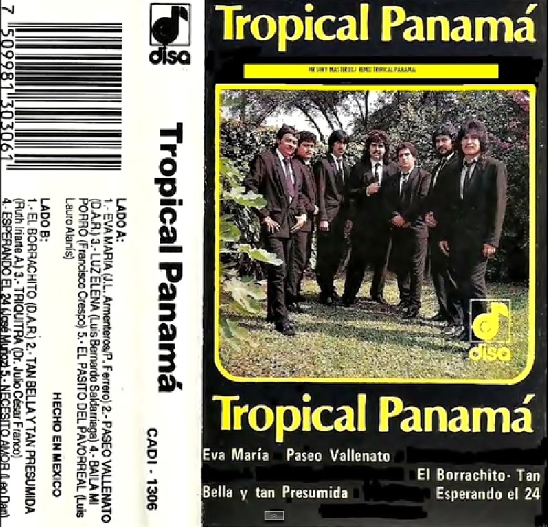 EL RECUERDO DE LA MUSICA GRUPERA: TROPICAL PANAMA - EVA MARIA