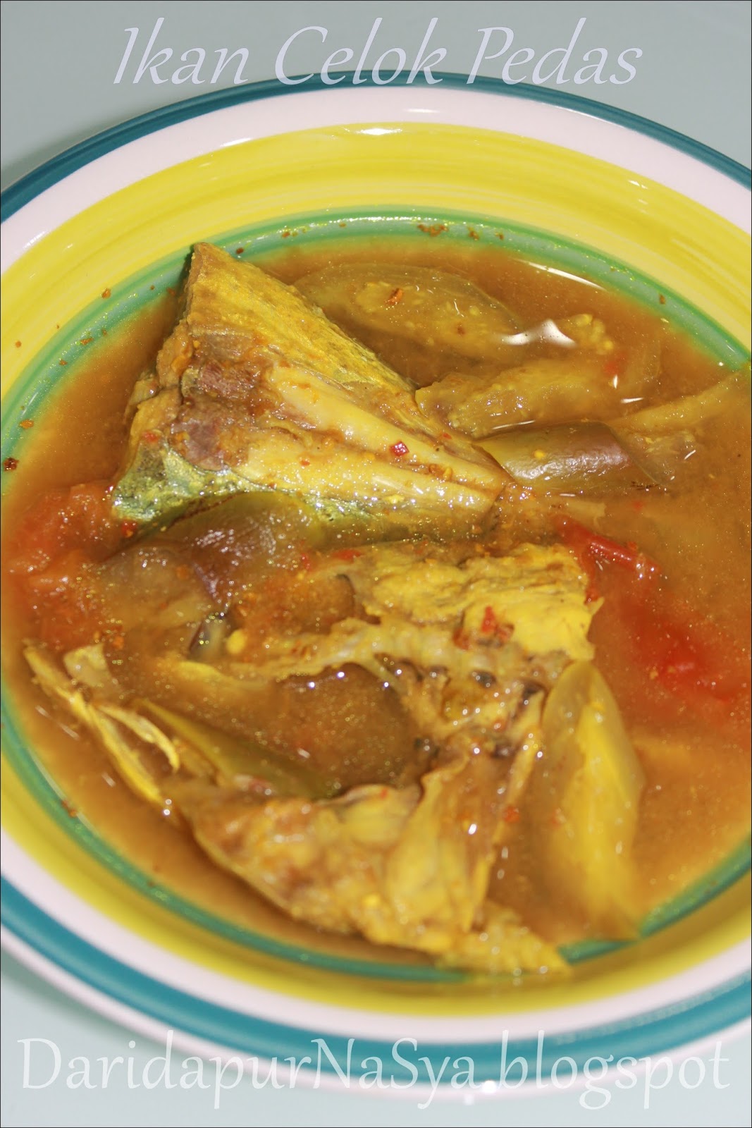 Dari Dapur NaSya: Ikan celok pedas