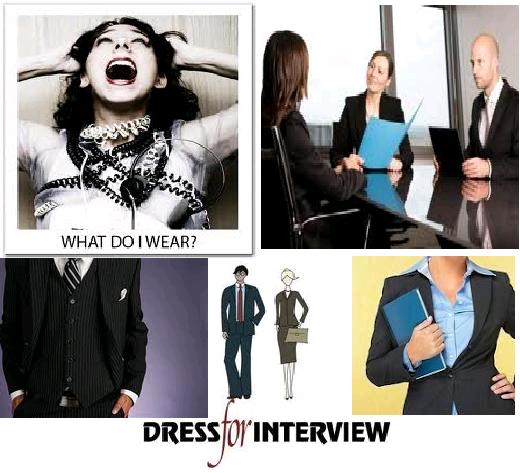 Resume Examples: Dress For Success-What to wear to an interview??
