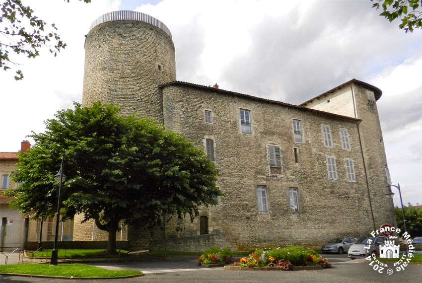 LA FRANCE MEDIEVALE: ANSE (69) - Le château des Tours