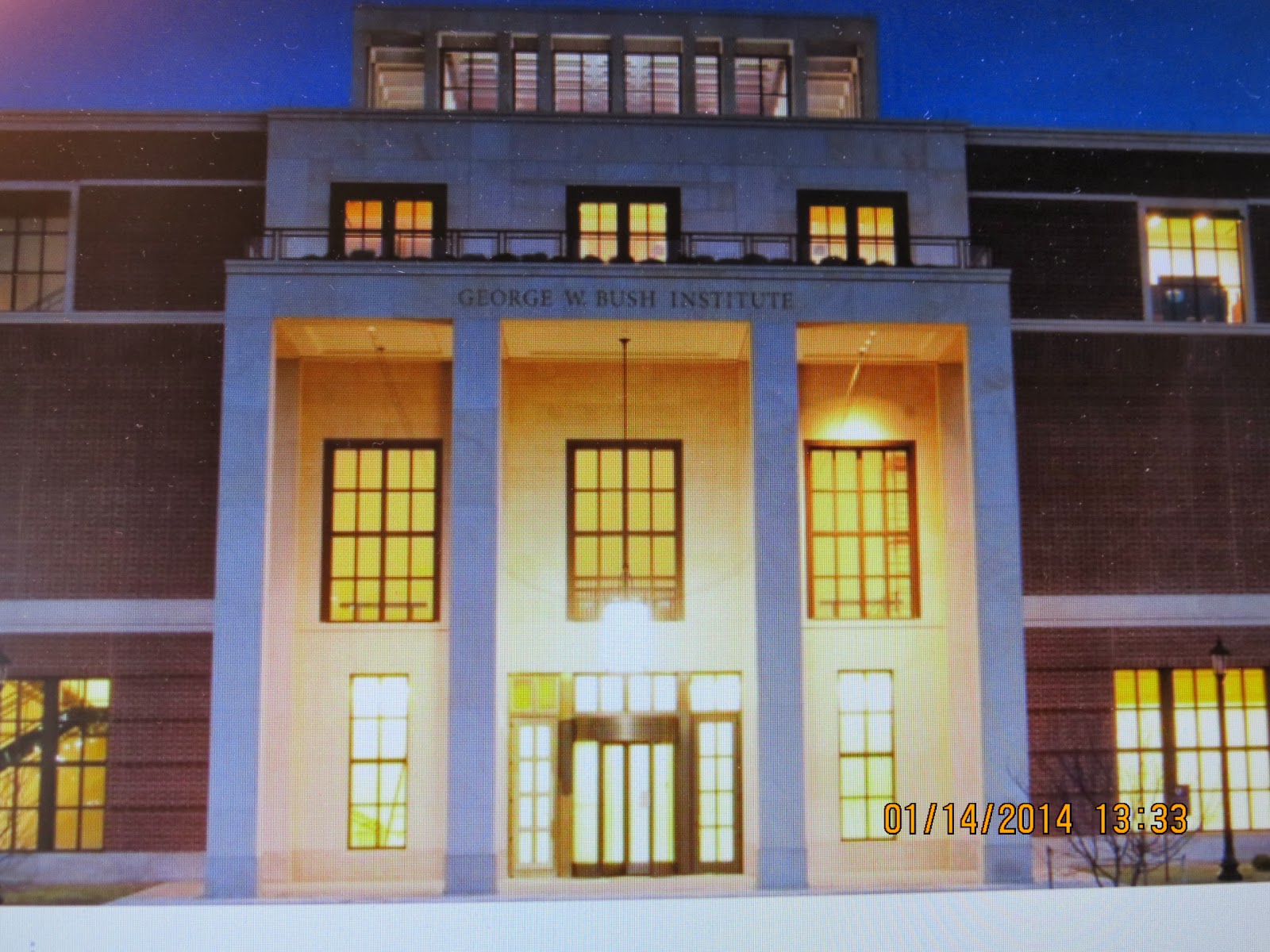 Grandpa Bill and Black Beauty Travel: George Walker Bush Presidential ...