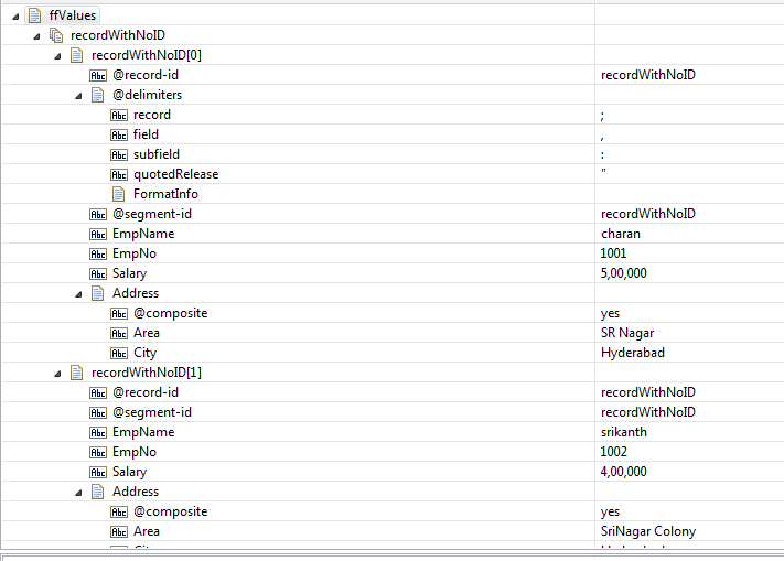 webMethods: FlatFiles