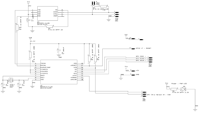 Raspberry PI - CAN BOARD: Controller Area Network (CAN) MCP2515 for ...