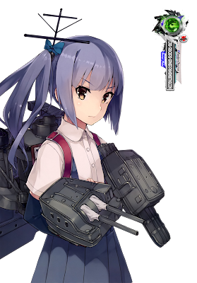 Kantai Collection:Kasumi Hyper Cute Calendar HD Render(2vers)