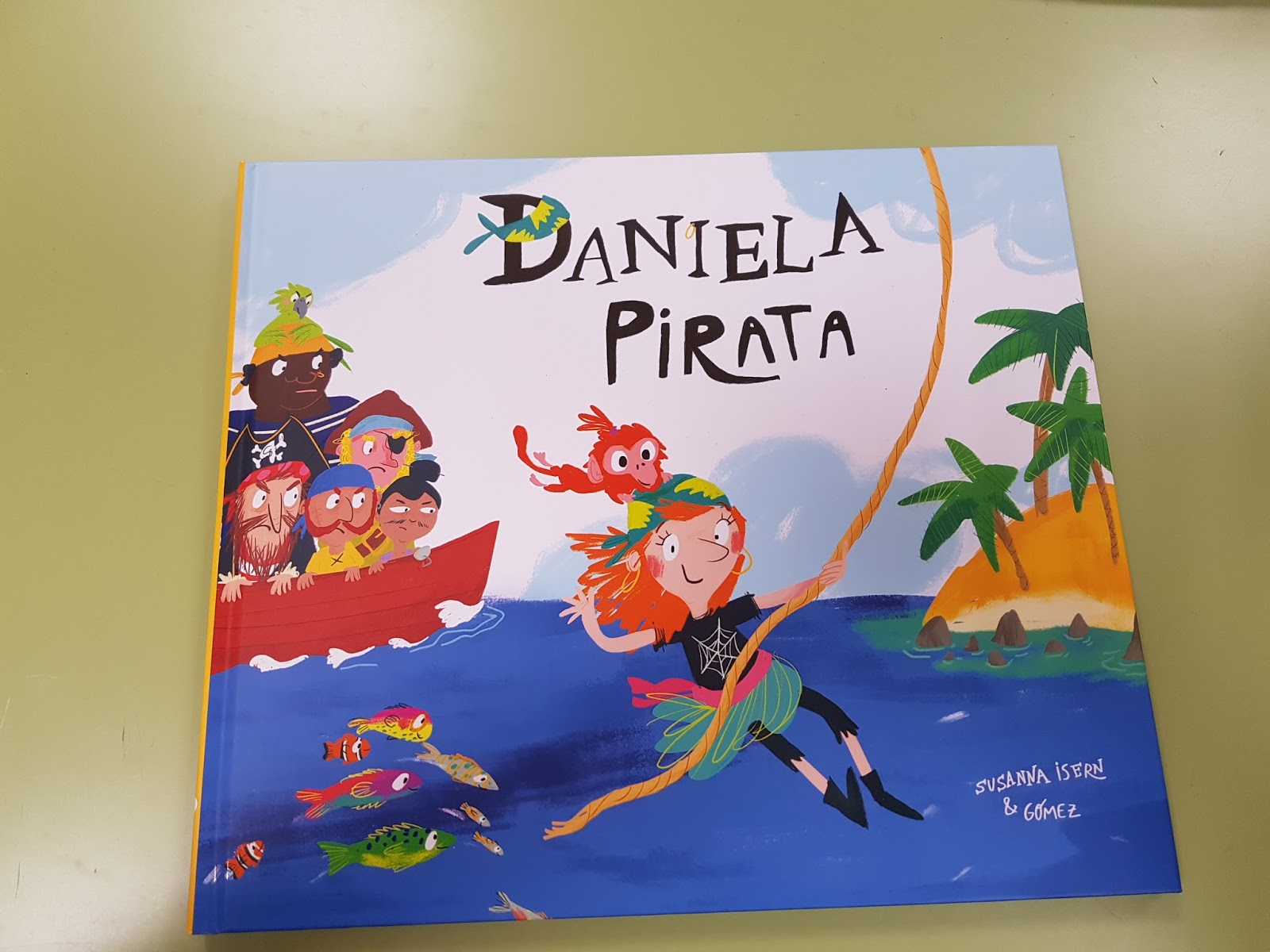 Coleccionando cuentos: Daniela Pirata