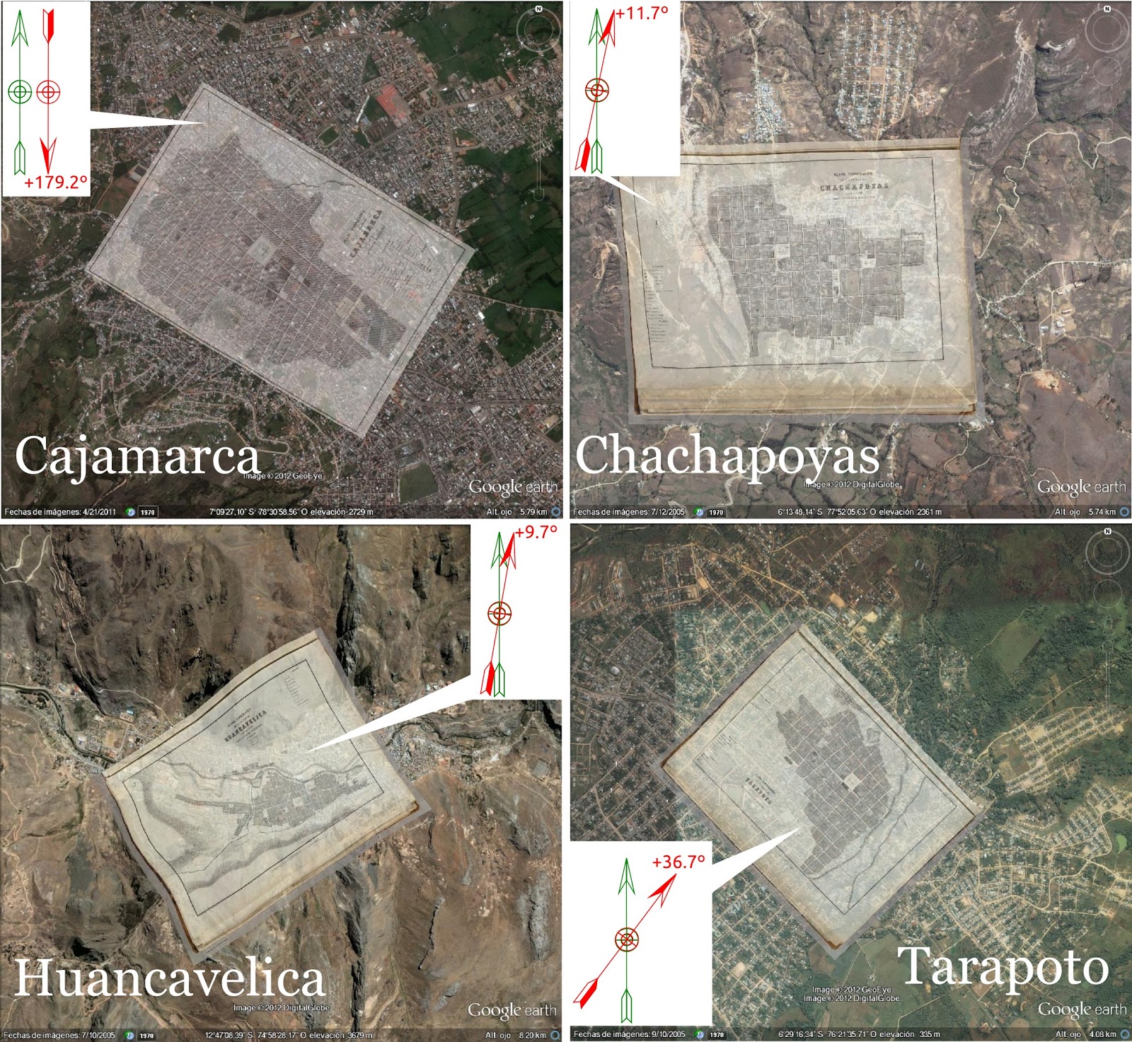 Crónicas de Cajamarca - Perú: LOS PLANOS DE RAIMONDI