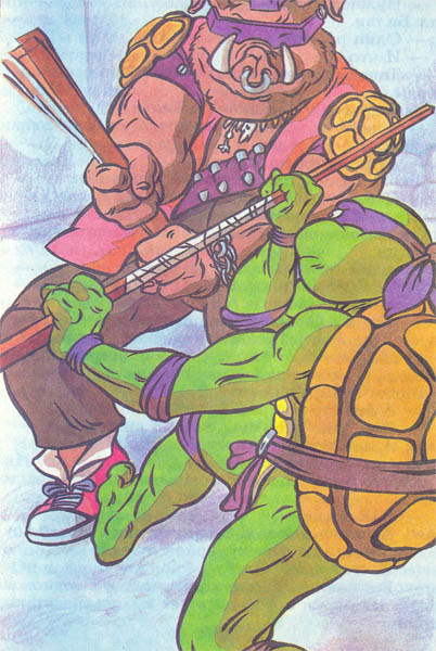 Flyer Goodness: Russian Teenage Mutant Ninja Turtles