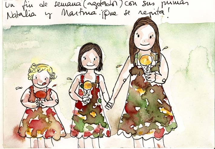 Dibujos De Dos Primas - chefli